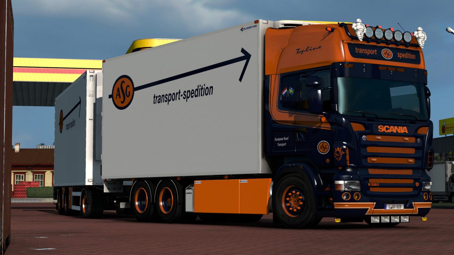 Châssis Bussbygg pour Scania RJL 1.39 ETS2 - ETS2 Mod | ATS Mod