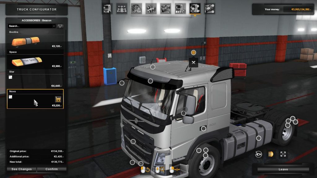 CAMION VOLVO FM FIX V1.5 (1.33 ET PLUS) - ETS2 Mod | ATS Mod