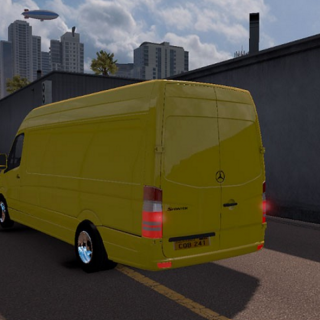 Mercedes Sprinter LWB v 1.1 pour ATS - ETS2 Mod | ATS Mod