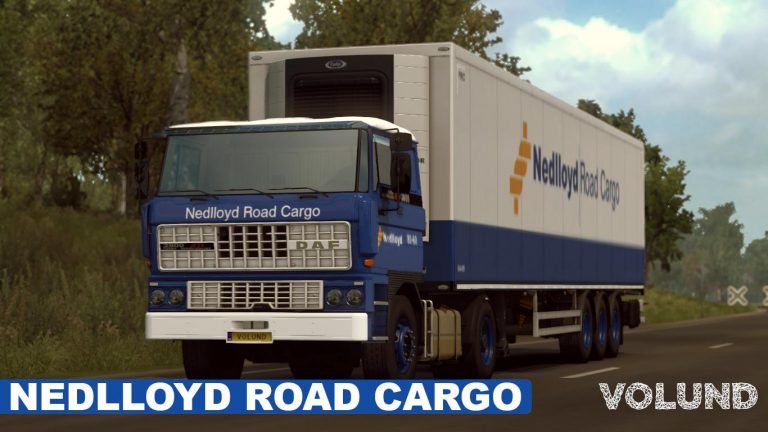 NEDLLOYD ROAD CARGO pour DAF F241 by XBS v1.0 ETS2 - ETS2 Mod | ATS Mod