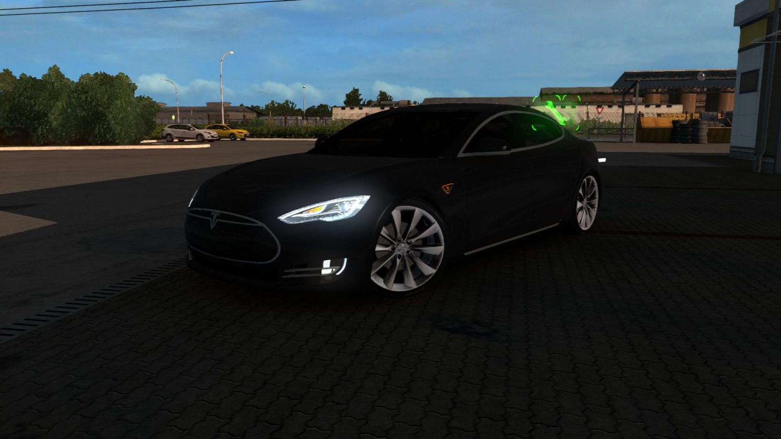Tesla Model S 1.39 ETS2 - ETS2 Mod | ATS Mod