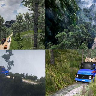 CARTE D 'XTREME (Extreme Forest) 1.40 ETS2 - ETS2 Mod | ATS Mod