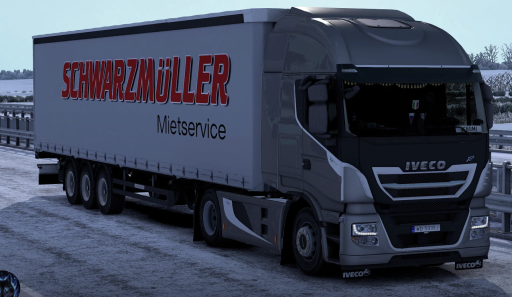 REMORQUE SCHWARZMULLER PACK V1.1 ETS2 - ETS2 Mod | ATS Mod