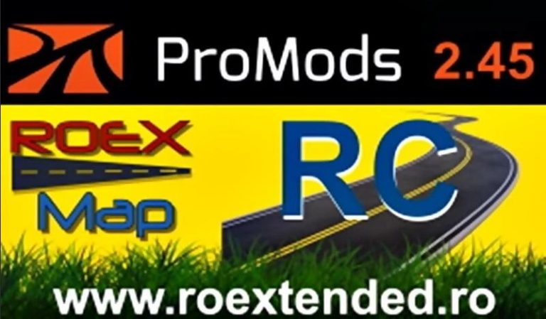 Connexion routière Promods - Roextended 1.40 ETS2 - ETS2 Mod | ATS Mod