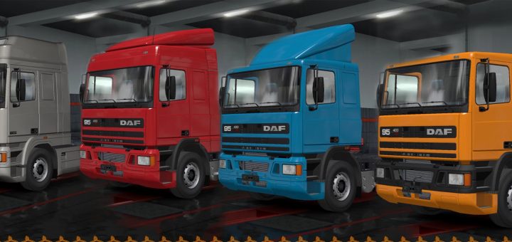 DAF F241 v1.1 1.39 - 1.40 ETS2 - ETS2 Mod | ATS Mod