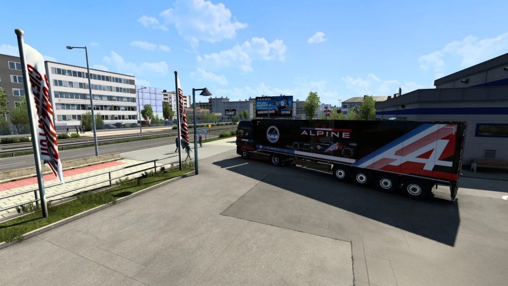 Peau combinée Alpine F1 v1.0 ETS2 - ETS2 Mod | ATS Mod