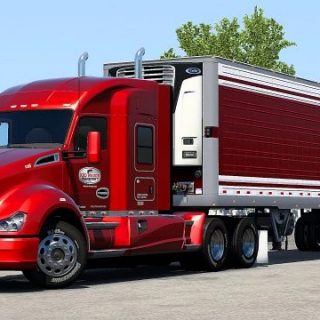 Red Wagon Transport v1.0 ATS - ETS2 Mod | ATS Mod