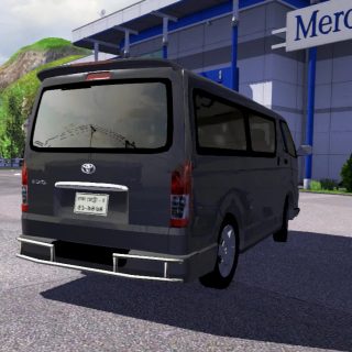 Voiture Toyota Hiace H200 v2.0 ETS2 - ETS2 Mod | ATS Mod