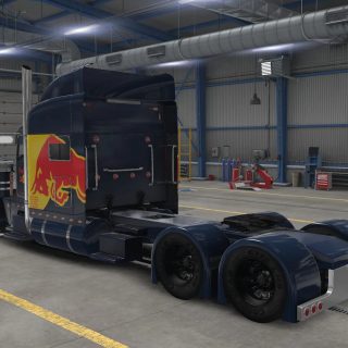 Jon ruda Red Bull skin v1.0 ATS - ETS2 Mod | ATS Mod