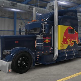 Jon ruda Red Bull skin v1.0 ATS - ETS2 Mod | ATS Mod