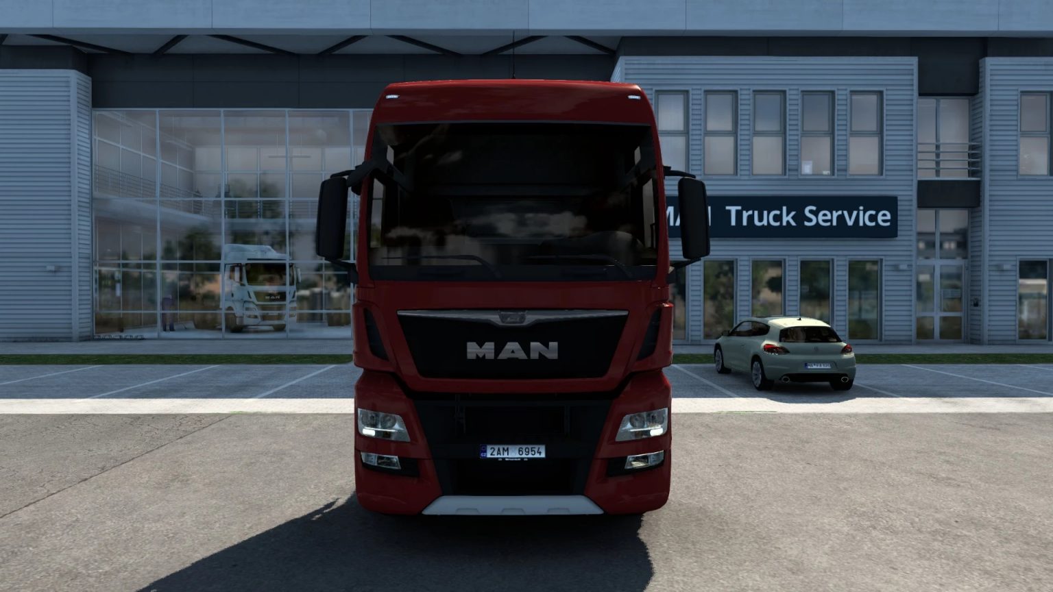 MAN TGX Euro 6 v2.2 (MADster) FMod & Fenêtre ouverte 1.40.3 ETS2 - ETS2 Mod | ATS Mod