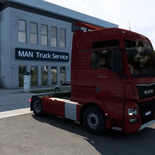 MAN TGX Euro 6 v2.2 (MADster) FMod & Fenêtre ouverte 1.40.3 ETS2 - ETS2 Mod | ATS Mod