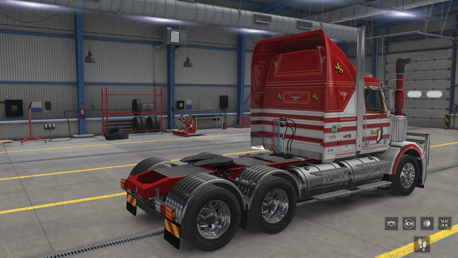 Western Star 4800 StockTrans Skin v1.0 ATS - ETS2 Mod | ATS Mod