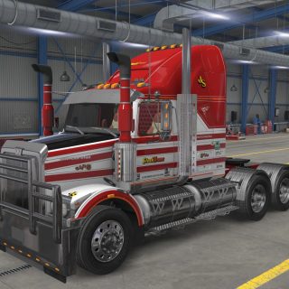 Western Star 4800 StockTrans Skin v1.0 ATS - ETS2 Mod | ATS Mod
