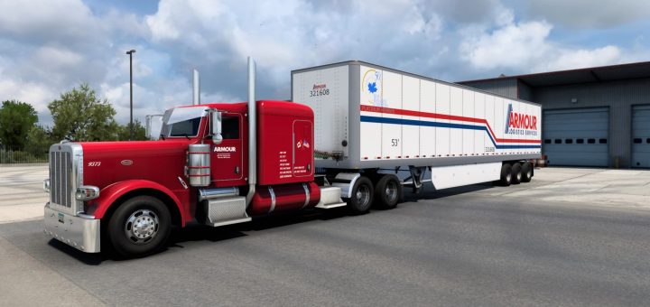 Peau de transport roulante Jon Ruda Peterbilt 389 1.45 ATS - ETS2 Mod ...