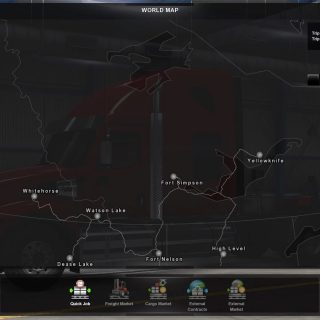 ProMods Complete North American Map Background v1.0 ATS - ETS2 Mod ...