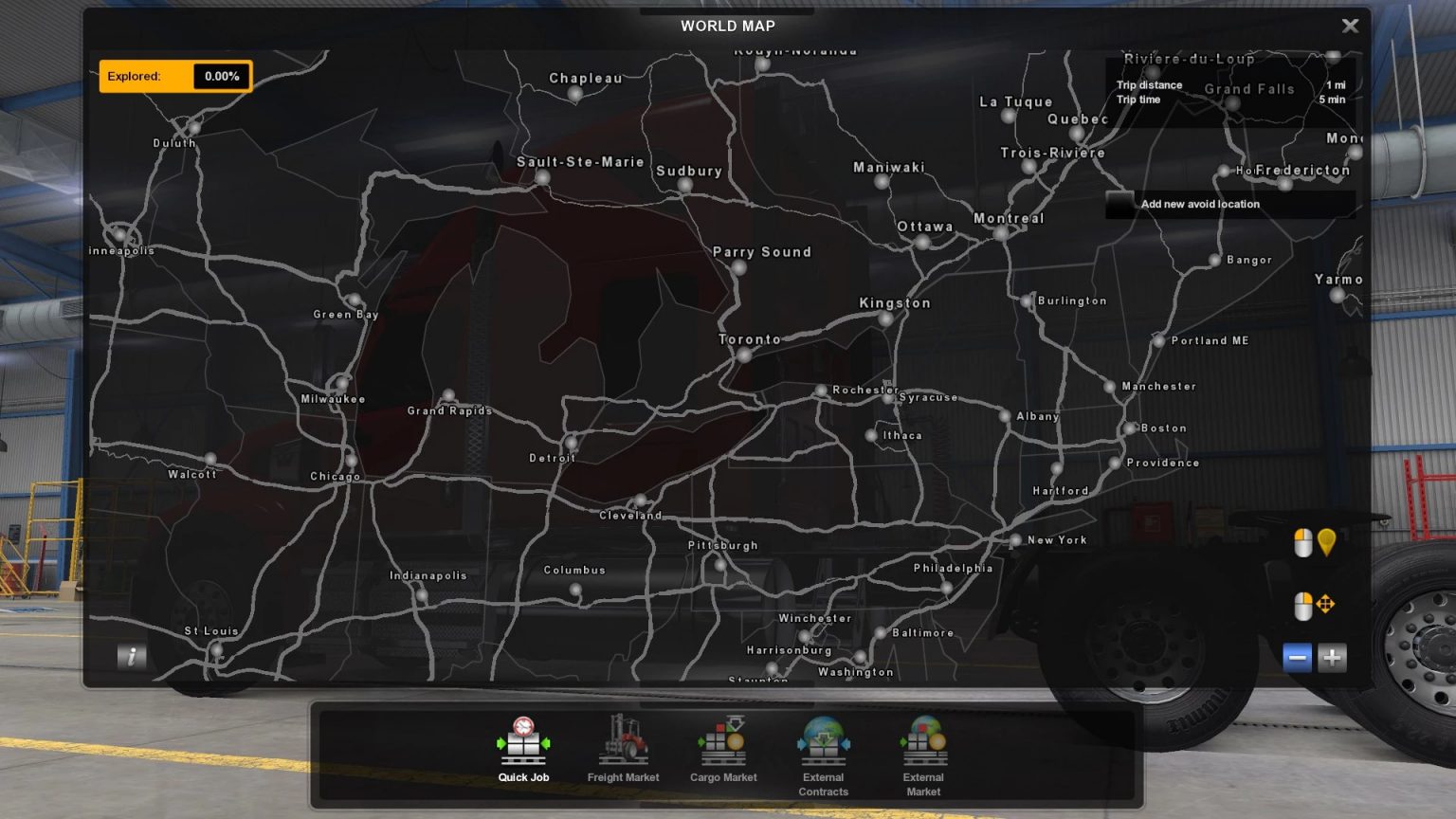 ProMods Complete North American Map Background v1.0 ATS - ETS2 Mod ...