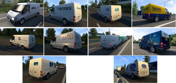 Nissantruck Ets2 Ai Vans Pack v1.0 ETS2 - ETS2 Mod | ATS Mod