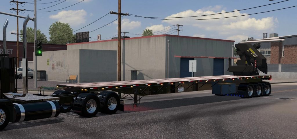 Transcraft TL2000 Flatbed Custom 1.41 ATS - ETS2 Mod | ATS Mod
