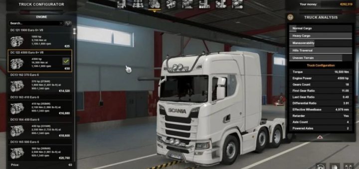 Transmission 24 vitesses v1.0 ETS2 - ETS2 Mod | ATS Mod