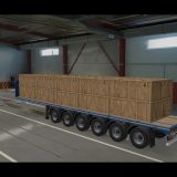 Ballast Remorque 6 Essieux v2.0 ETS2 - ETS2 Mod | ATS Mod