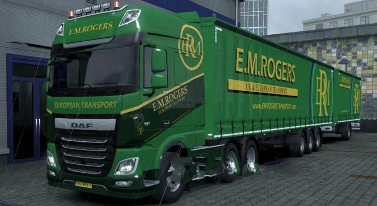Pack de skins EM Rogers v1.0 ETS2 - ETS2 Mod - Durasi My Id