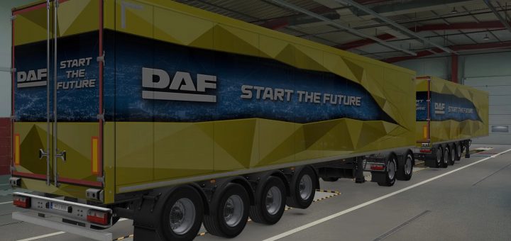 Camping-car avec remorque caravane v1.0 ETS2 - ETS2 Mod | ATS Mod