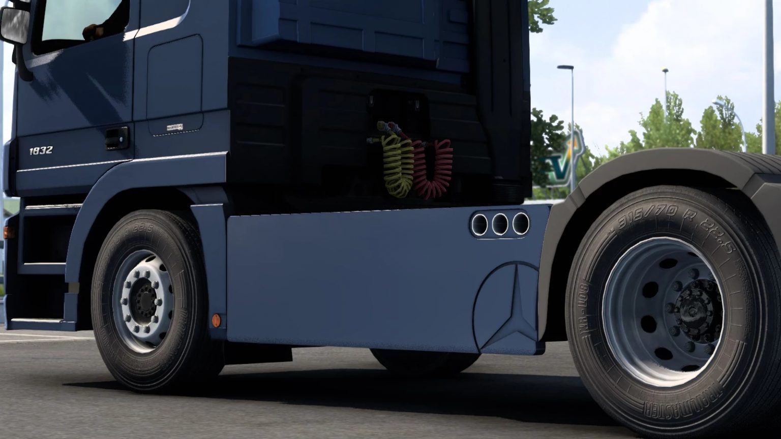 Jupes latérales Mercedes MP3 v1.1 1.42.x ETS2 - ETS2 Mod | ATS Mod