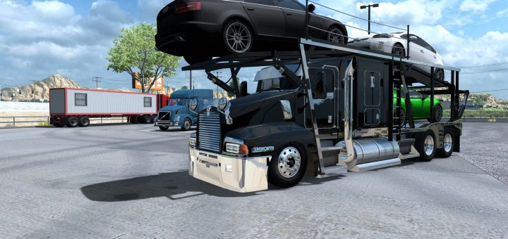 Kenworth W900L - Édition Big Bob Magnum v3.6 1.40 ATS - ETS2 Mod | ATS Mod