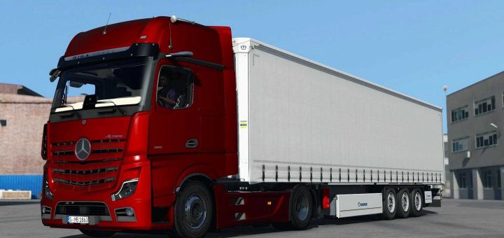 Mercedes Benz Actros MP6 v1.0 1.52 ETS2 - ETS2 Mod | ATS Mod