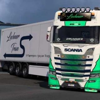 Scania S NG Lechner Combo SkinPack v1.0 ETS2 - ETS2 Mod | ATS Mod