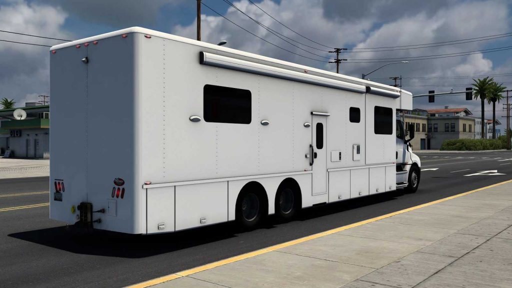 Freightliner Cascadia NRC RV Camping-car v1.3 1.43 ATS - ETS2 Mod | ATS Mod