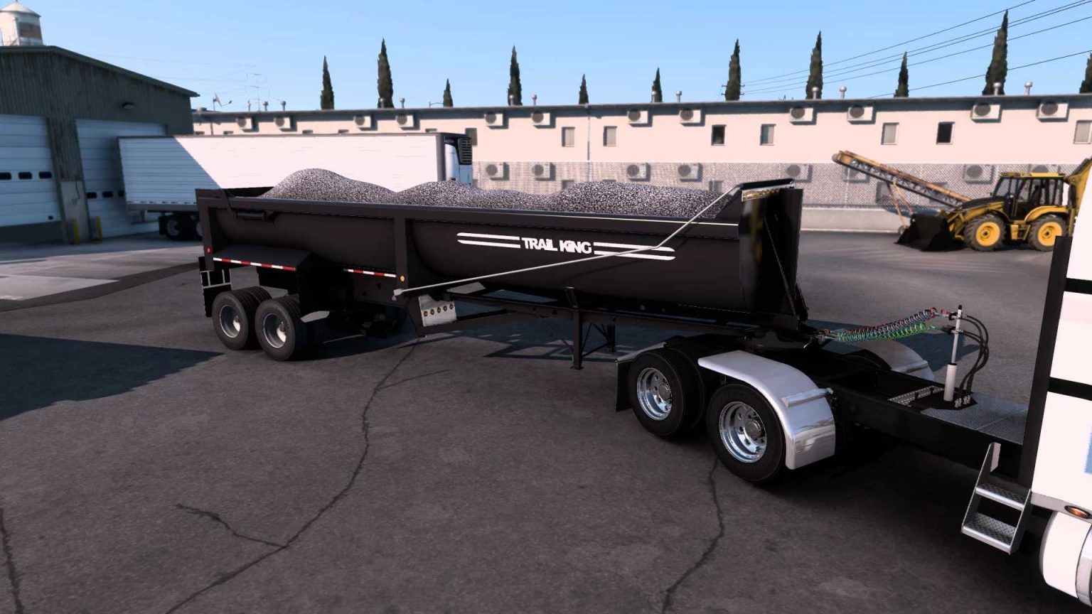 TrailKing Quarter Frame End Dump v1.2 retravaillé / 1.43 ATS - ETS2 Mod ...