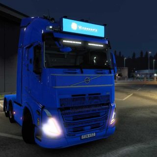 GRANDE LIGHTBOX VOLVO FH5 2020 WABERER'S 1.0 1.43 ETS2 - ETS2 Mod | ATS Mod