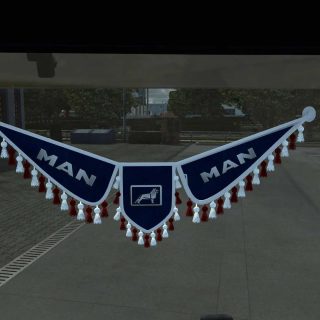 Triple fanion MAN v1.0 ETS2 - ETS2 Mod | ATS Mod