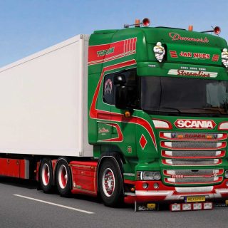 Scania RJL Jan Mues Skin Pack v1.0 ETS2 - ETS2 Mod | ATS Mod