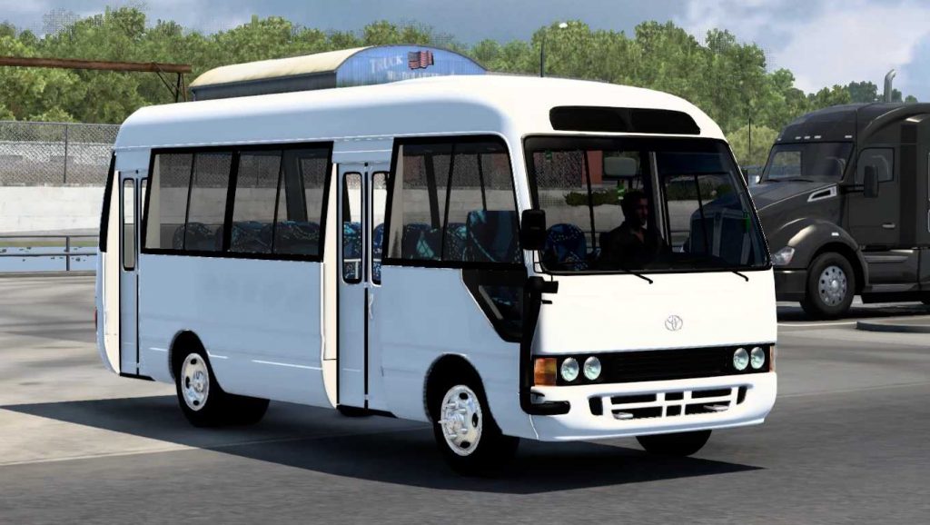 Toyota Coaster v1.0 ATS - ETS2 Mod | ATS Mod