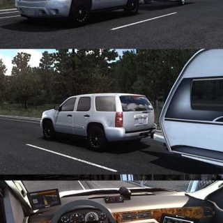 Chevrolet Tahoe 2007 v3.1-1.44 ATS - ETS2 Mod | ATS Mod