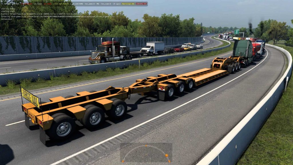 Caterpillar 785C Mining Truck for Lowboy Trailer in Traffic 1.44 et 1. ...
