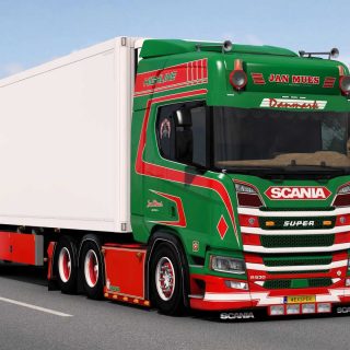 Scania R & S Jan Mues Skin Pack v1.0 ETS2 - ETS2 Mod | ATS Mod
