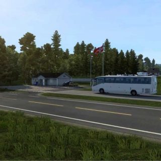 Map Project E6 - Addon Promods 1.45 ETS2 - ETS2 Mod | ATS Mod
