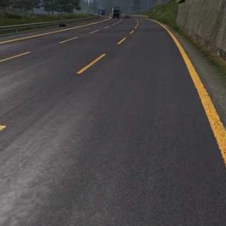 Nouvelles textures routières v1.0 1.45 ATS - ETS2 Mod | ATS Mod
