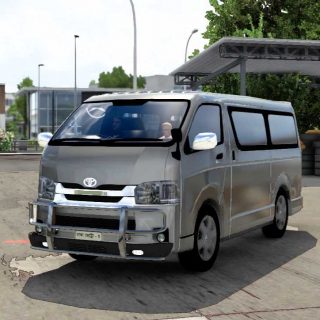 Toyota Hiace H200 1.44, 1.45 ETS2 - ETS2 Mod | ATS Mod