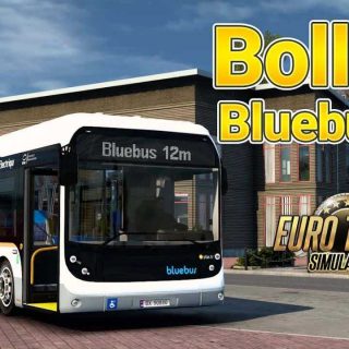 Bolloré Bluebus SE v1.0.10.45 ETS2 - ETS2 Mod | ATS Mod