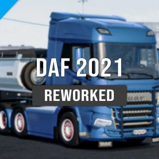 Daf 2021 retravaillé par Jasper v0.5 1.45 ETS2 - ETS2 Mod | ATS Mod