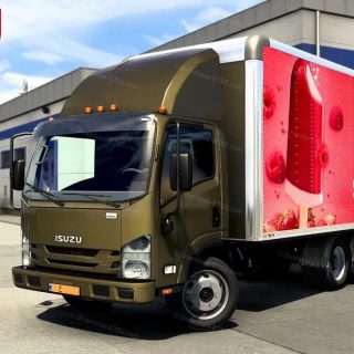 Isuzu NPR 2018 v2.2 1.45 ETS2 - ETS2 Mod | ATS Mod