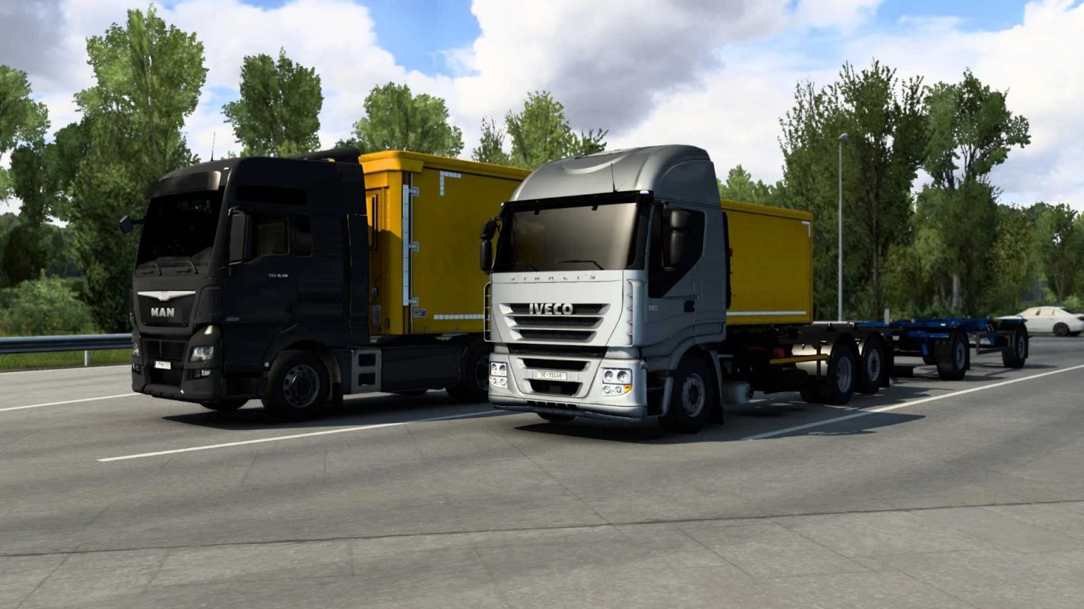 Module complémentaire caisse mobile Iveco Pack V1.4 ETS2 - ETS2 Mod ...