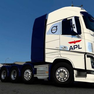 PEAU VOLVO FH 2012 APL 1.0 1.45 ETS2 - ETS2 Mod | ATS Mod