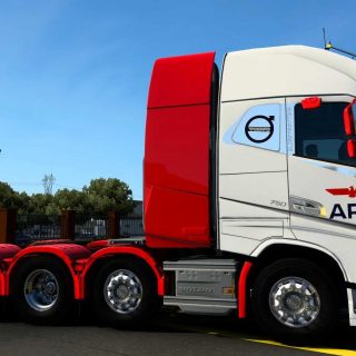 PEAU VOLVO FH 2012 APL 2.0 1.45 ETS2 - ETS2 Mod | ATS Mod