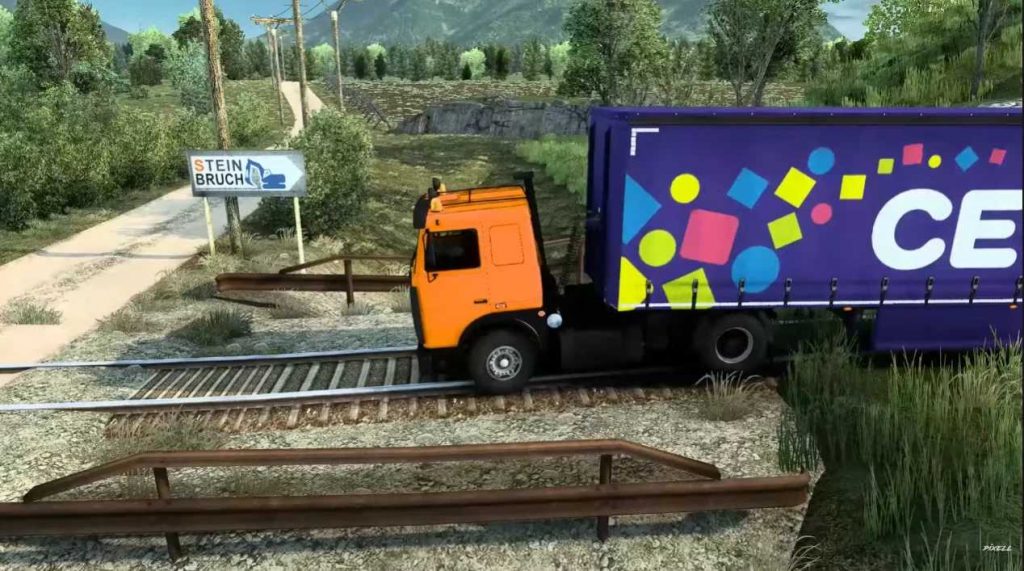 Route extrême V4 1.45 ETS2 - ETS2 Mod | ATS Mod